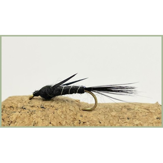 Black Evil Weevil -Troutflies UK