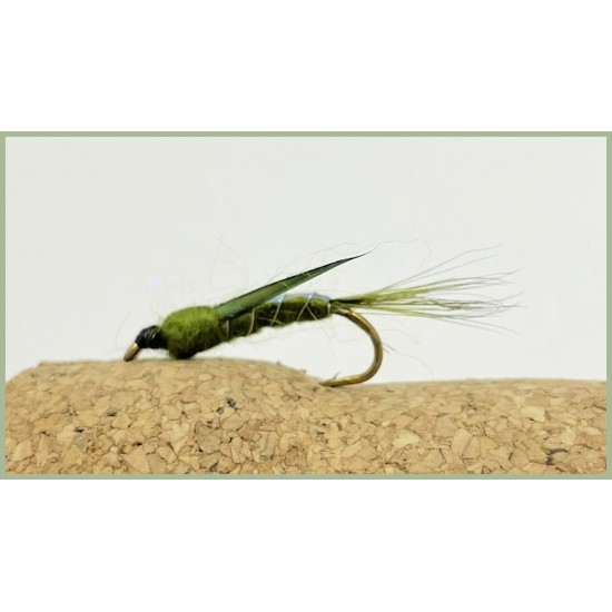 Olive Evil Weevil -Troutflies UK