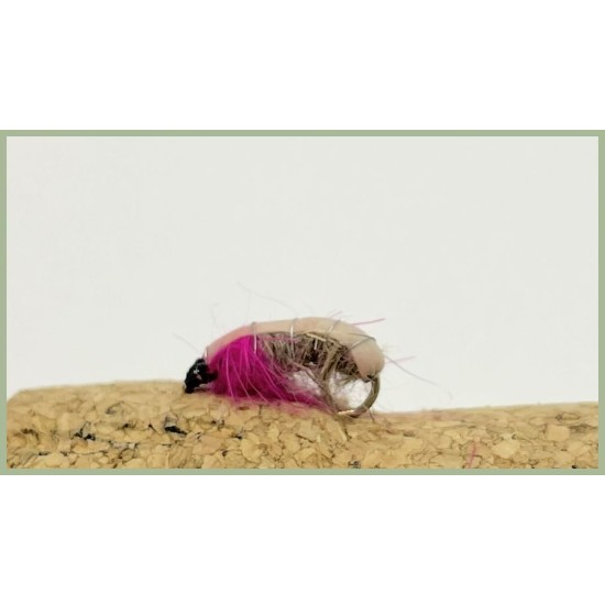 Czech Nymph fishing fly pink-Troutflies UK