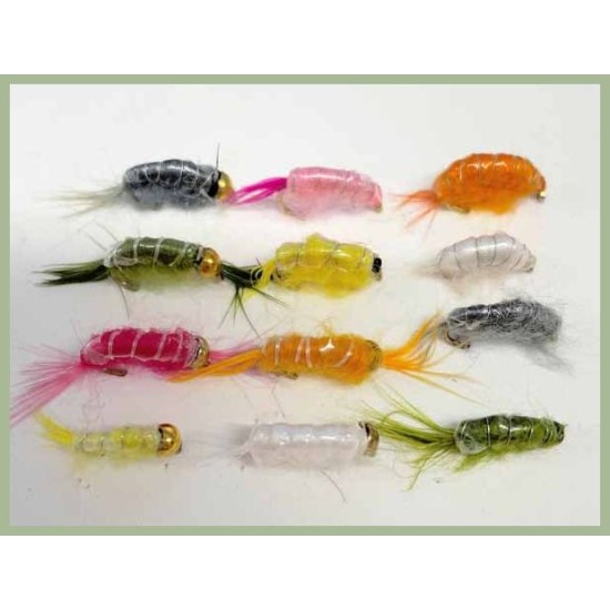 shrimp scud fly fishing rivers salmon trout - Troutflies UK
