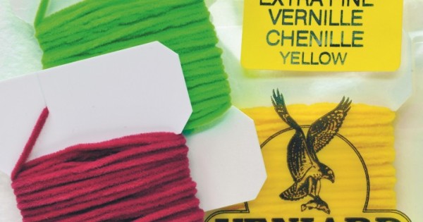 Fly Tying Vernille Chenille, Extra Fine -Troutflies UK