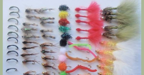 60 Pack of Specific Popular Trout Patterns