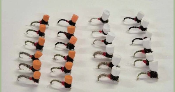 Suspender buzzer fishing flies, mixed pack -Troutflies UK