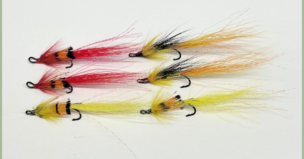 Double hook salmon fishing flies - Troutflies UK