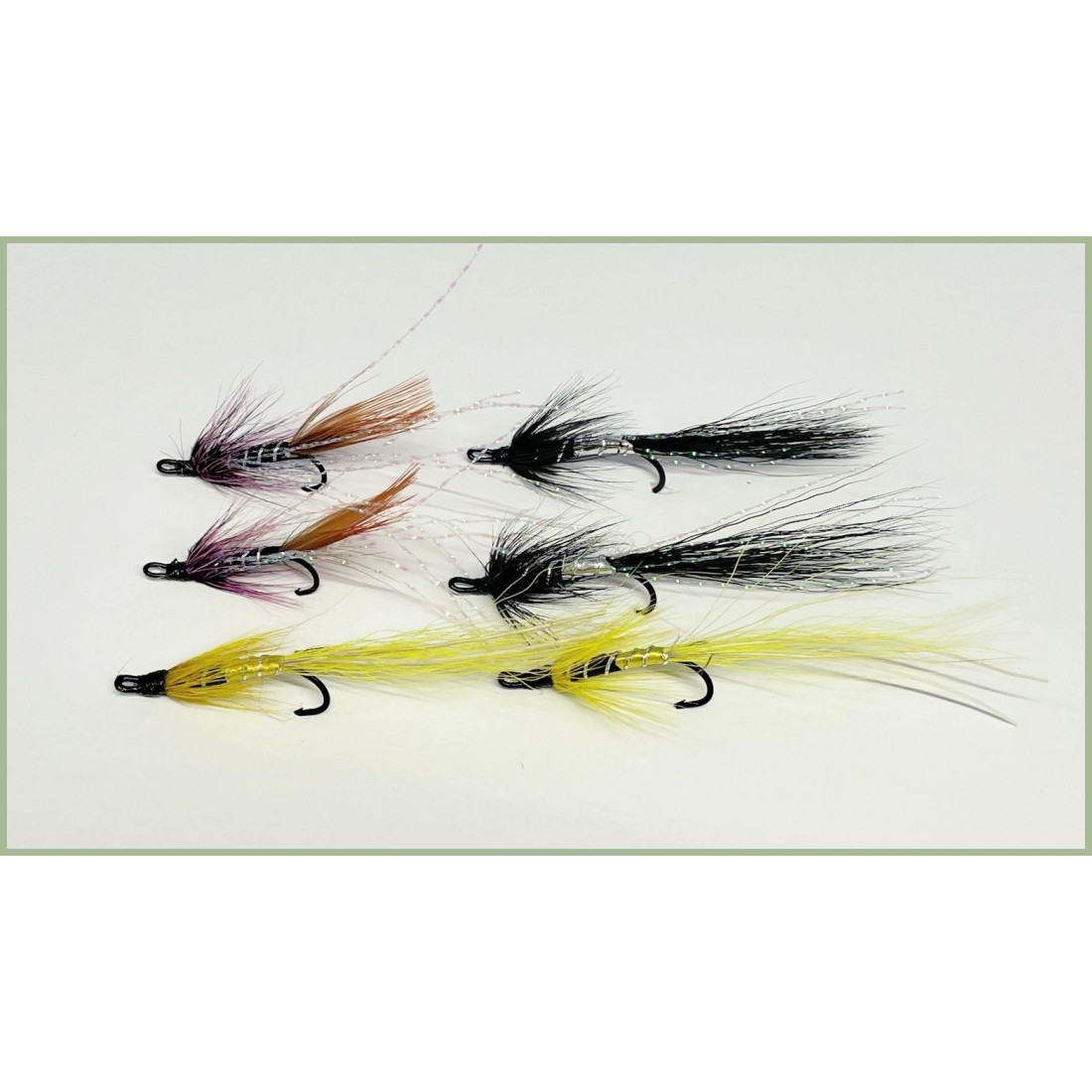 Double hook salmon fishing flies - Troutflies UK