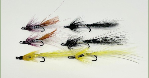 Double hook salmon fishing flies - Troutflies UK