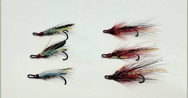 Double hook salmon fishing flies - Troutflies UK