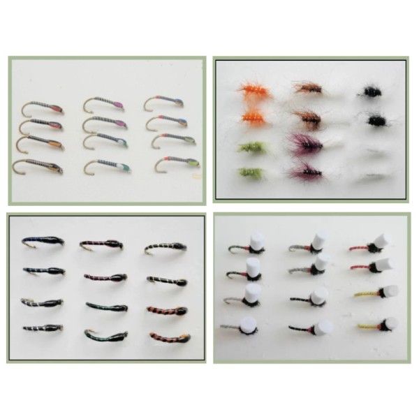 Best Lures Bundle trout flies multi pack - Troutflies UK