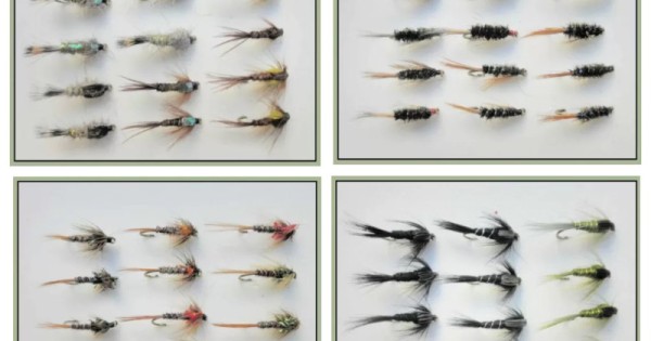 Best Nymph Bundle trout flies multi pack - Troutflies UK