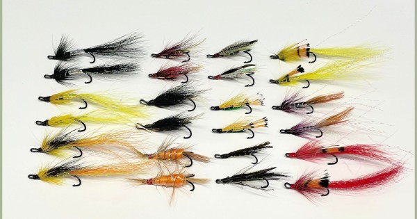 Double hook salmon fishing flies - Troutflies UK