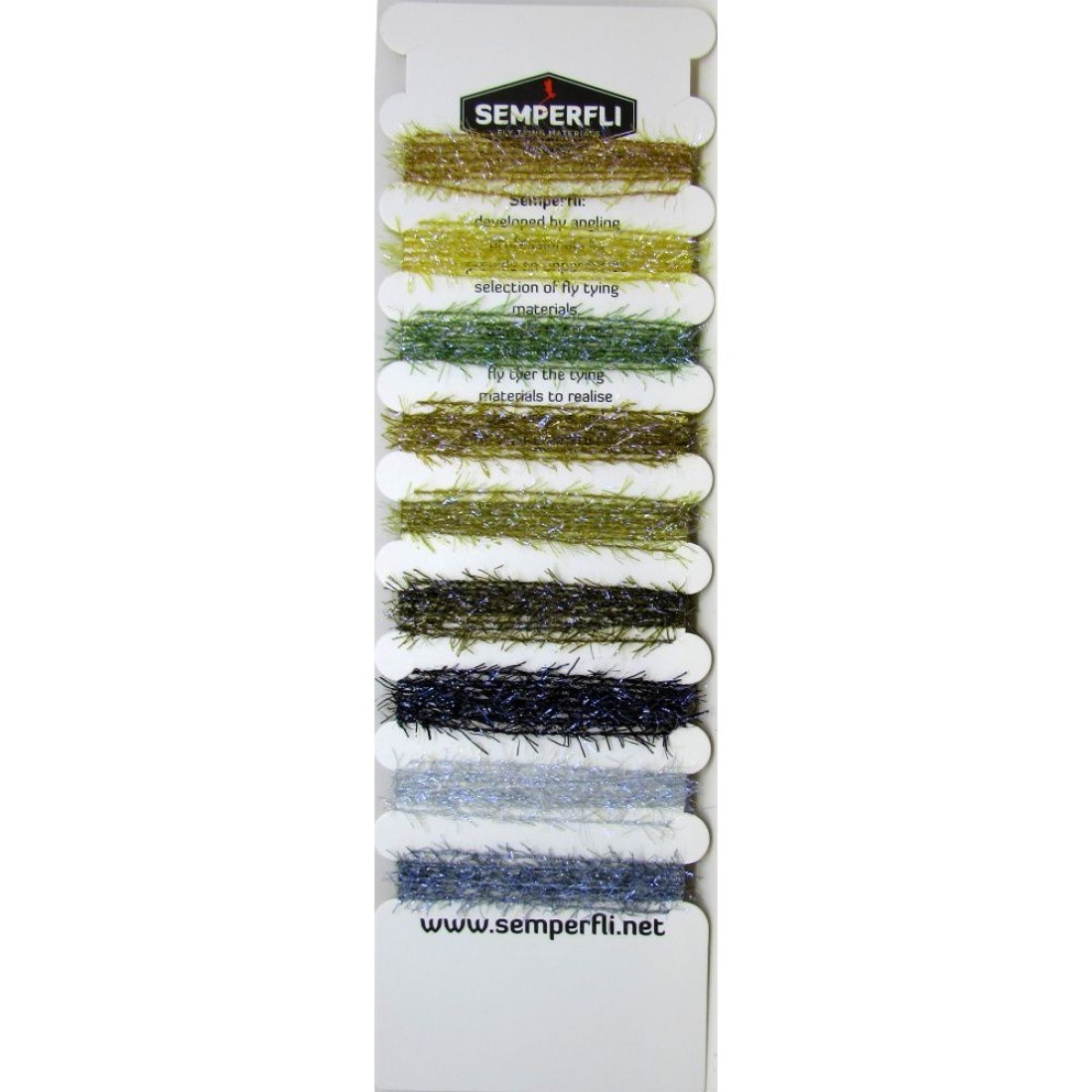 Semperfli Straggle String Multi Card Troutflies UK