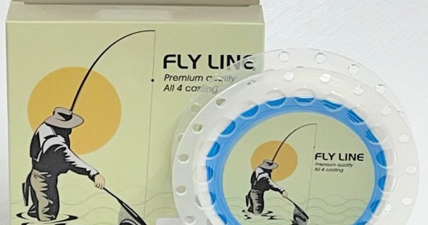 Intermediate Fly fishing line with backing attached - Troutflies UK
