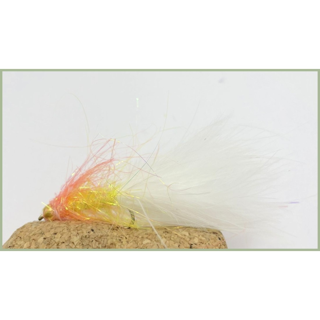 Barbless White Damsel - Troutflies UK