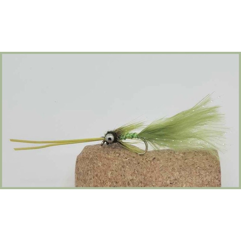 Kick Ass damsel fishing flies, for fly fishing, lures Troutflies UK