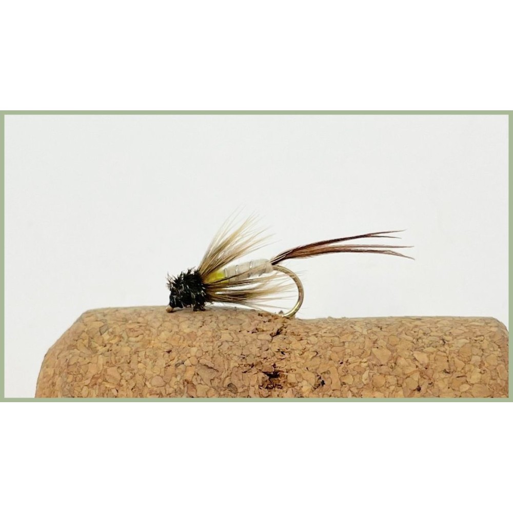 Mixed nymph Fishing flies, caenis,greenwell sedge - Troutflies UK