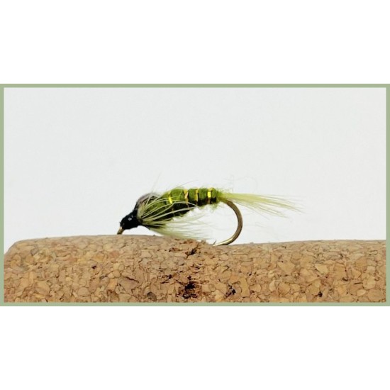 olive nymph fly fishing trout fly - Troutflies UK