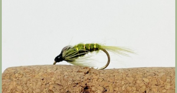 olive nymph fly fishing trout fly - Troutflies UK