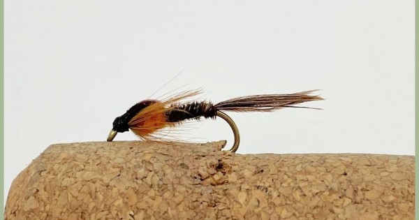 Orange Pheasant tail nymph trout fly fishing fly -Troutflies UK