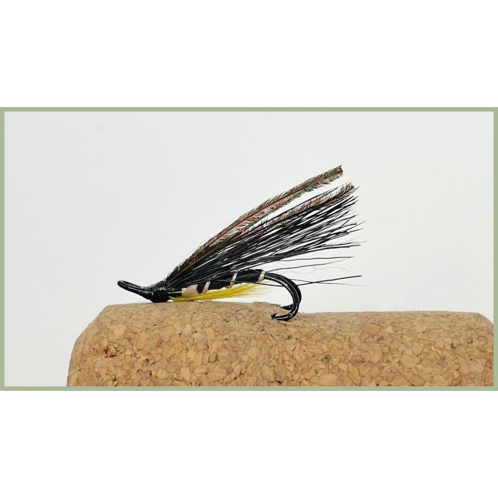 Monkey double hook salmon fishing fly - Troutflies UK