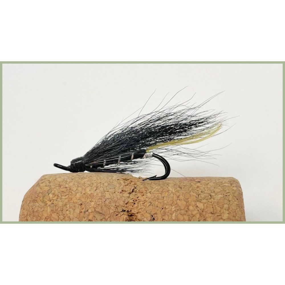Stoat Tail Double hook salmon fishing fly - Troutflies UK