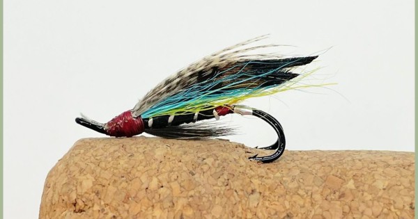 Silver Doctor Double hook salmon fishing fly - Troutflies UK