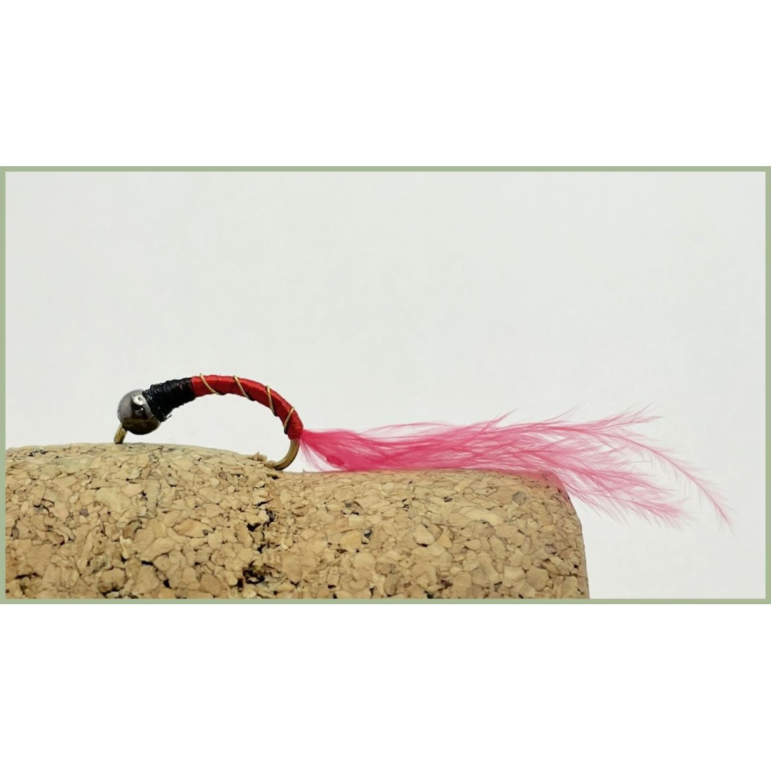 bloodworm nymph river fly fishing -Troutflies UK