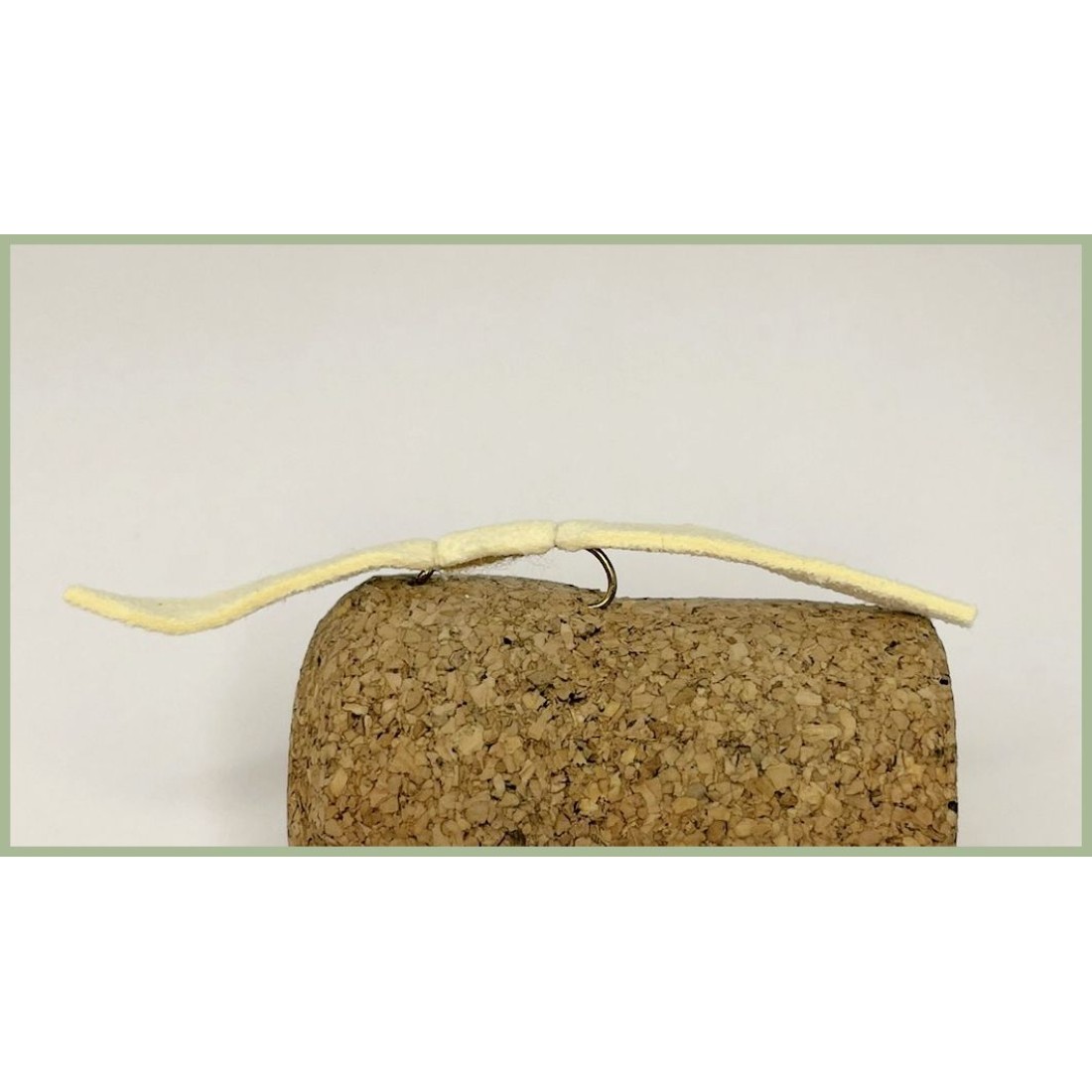 Chamois fishing fly, chamois worm fly - Troutflies UK