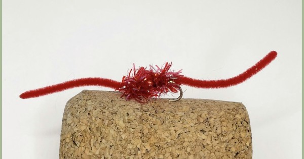 Squiggly worm trout fly fishing flies - Troutflies UK