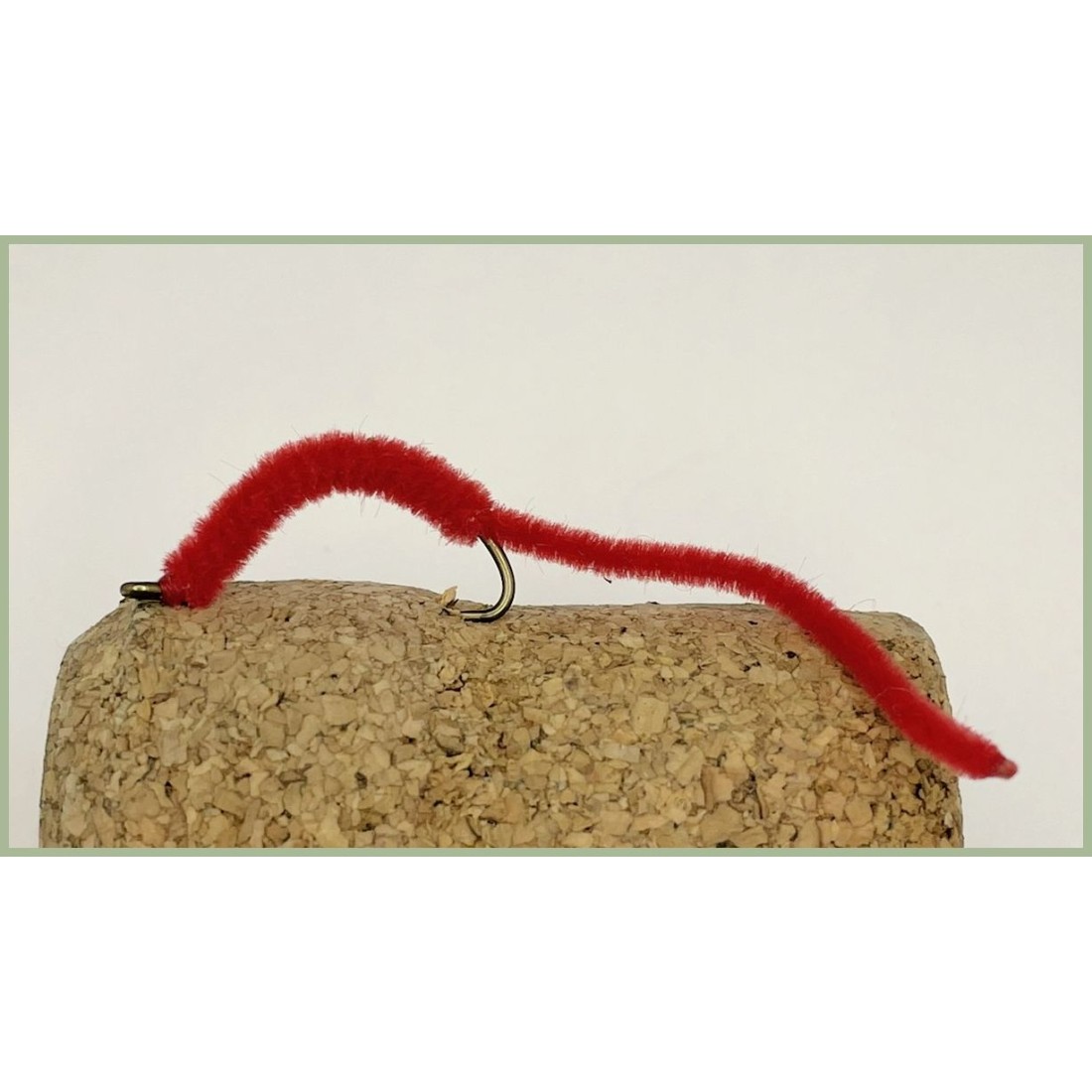 squiggly worm squirmy fishing fly-Troutflies UK