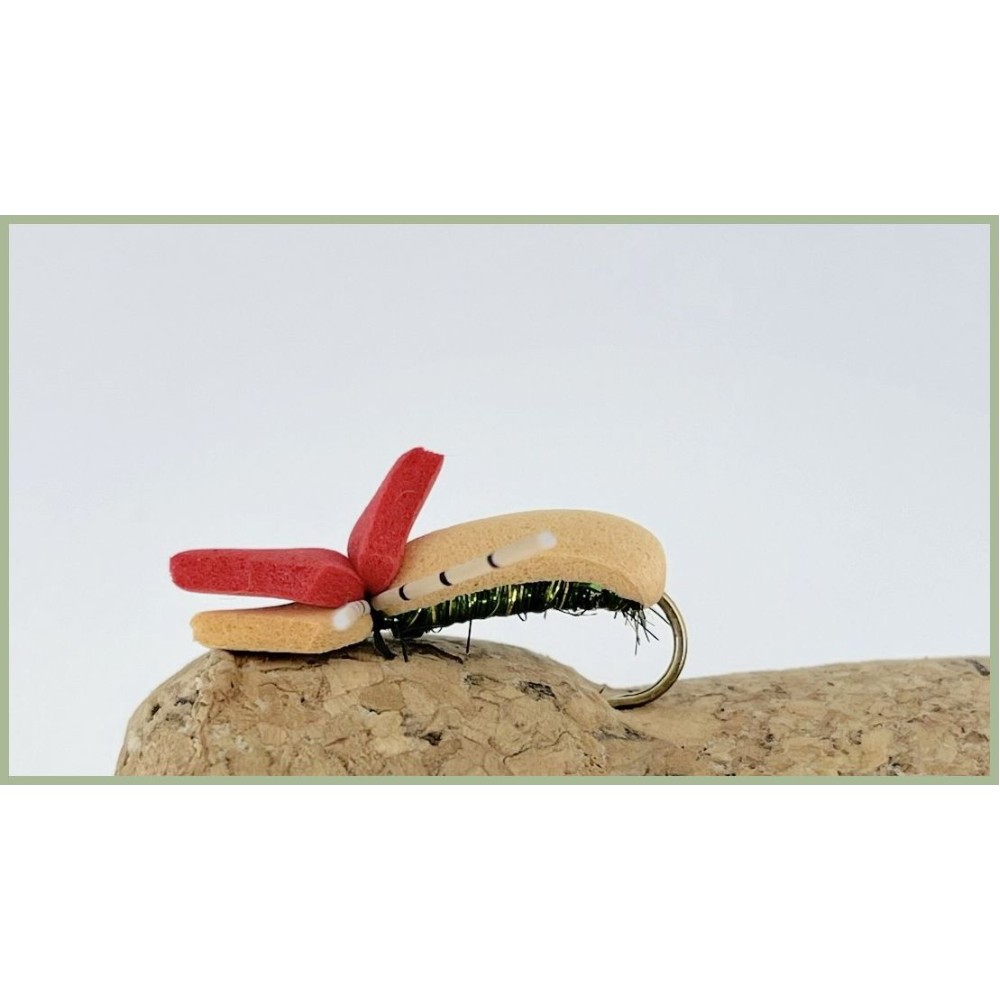 Hi Viz Beetles - Black and Tan - Black dry fishing flies, fly fishing ...