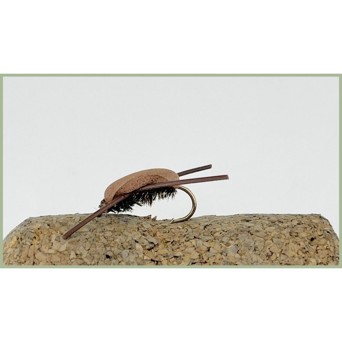 Brown Gum Beetle - Troutflies UK