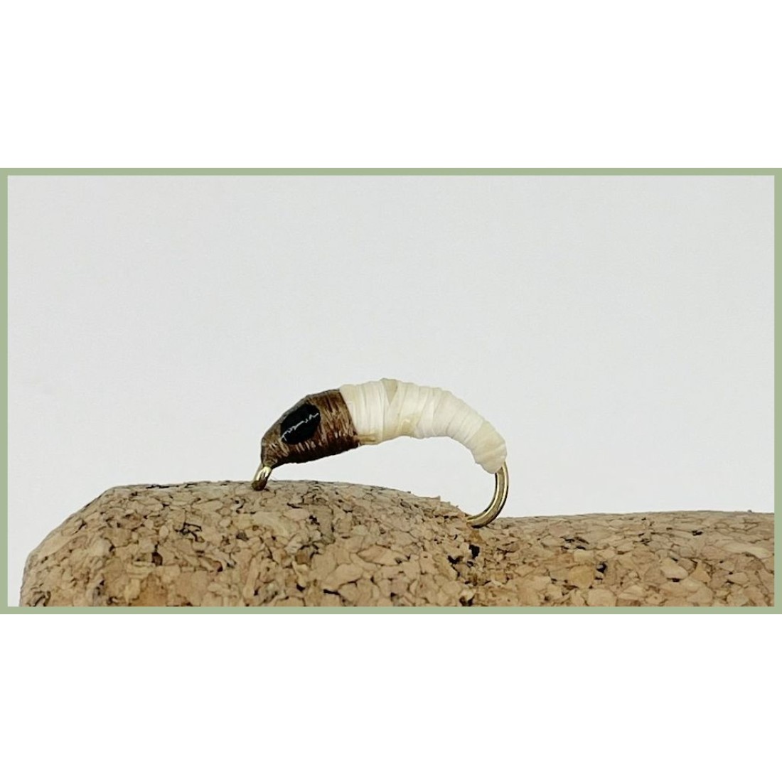 White maggot trout fly fishing flies - Troutflies UK