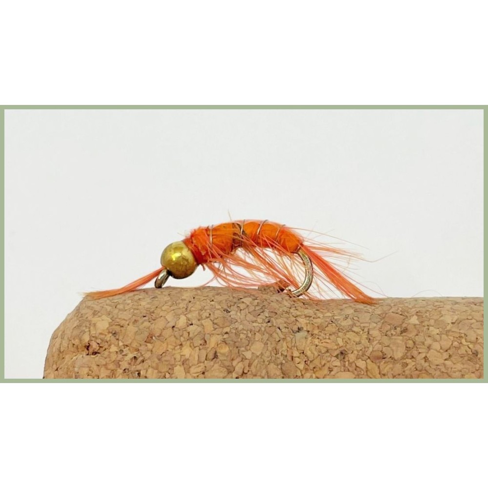 Barbless Goldhead shrimp trout fly fly fishing -Troutflies UK