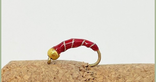 Red Zebra midge - Troutflies UK