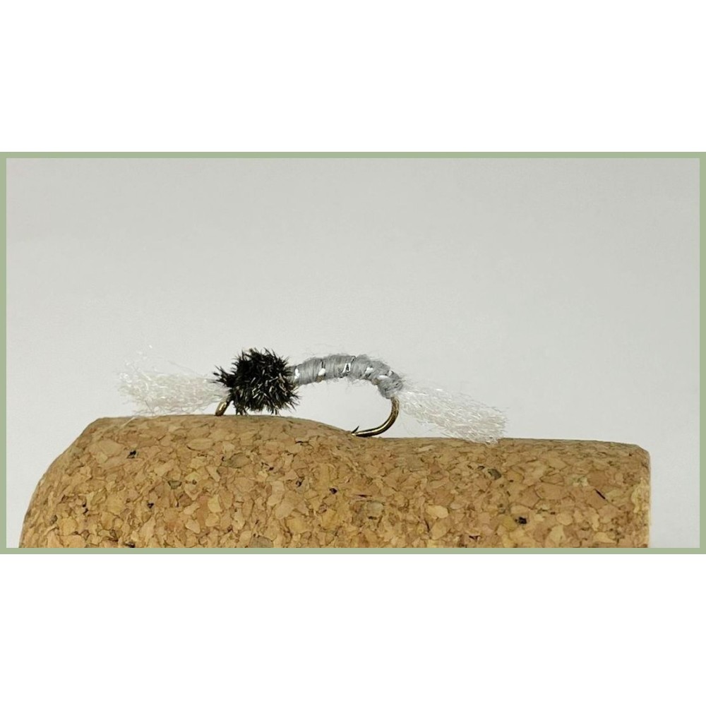 Buzzer trout flies red brown grey for fly fishing Troutflies UK