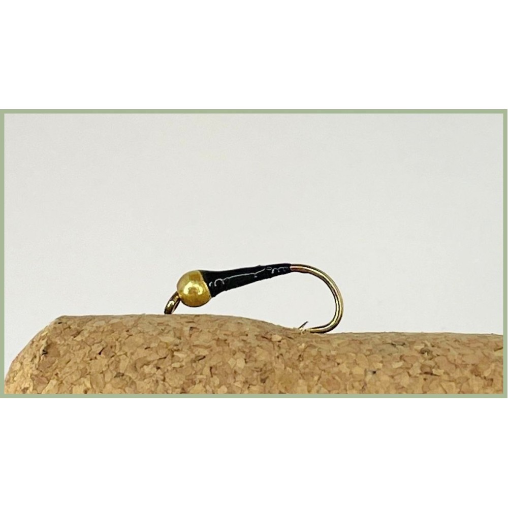 Barbless Gold Bead Epoxy Buzzers for fly fishing. sinking flies ...