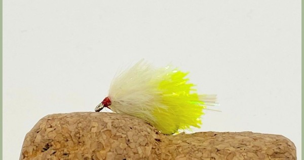 Barbless Blob - Orange Fishing fly black- Troutflies UK