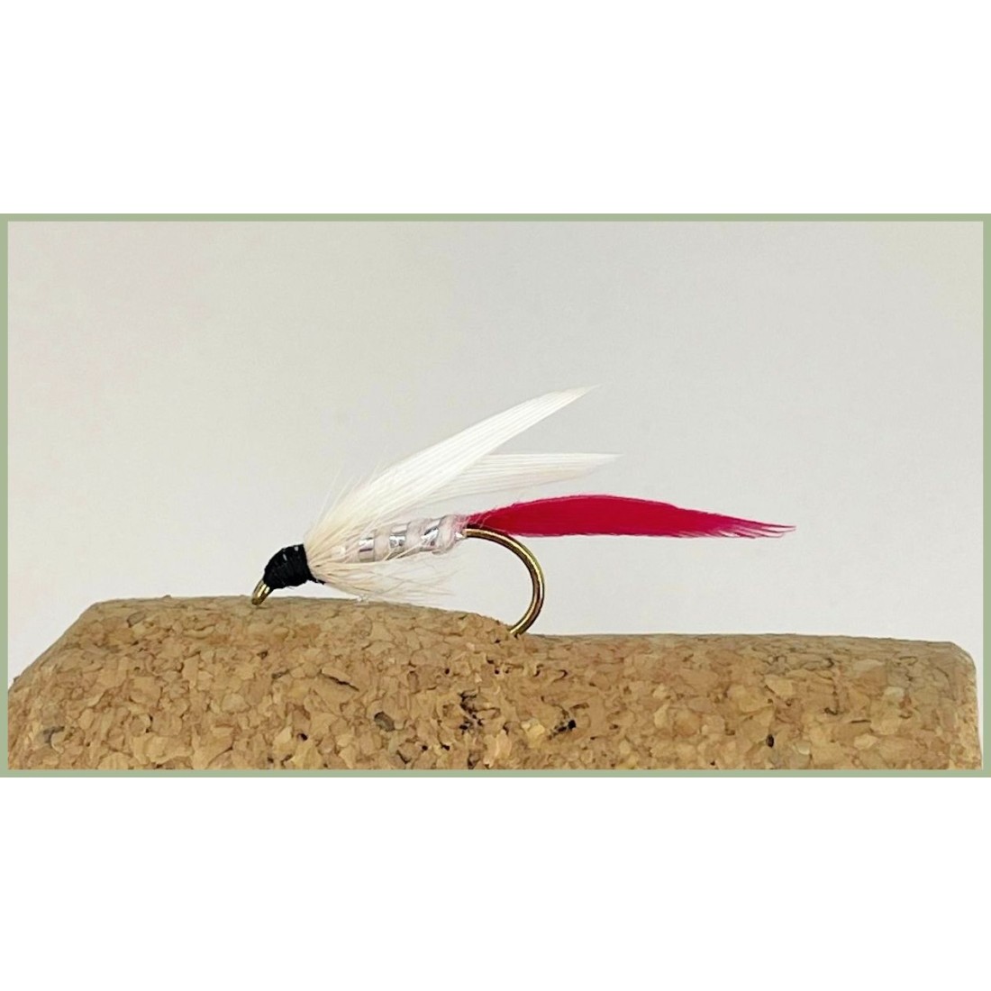 White millar wet fly for trout or grayling Troutflies UK