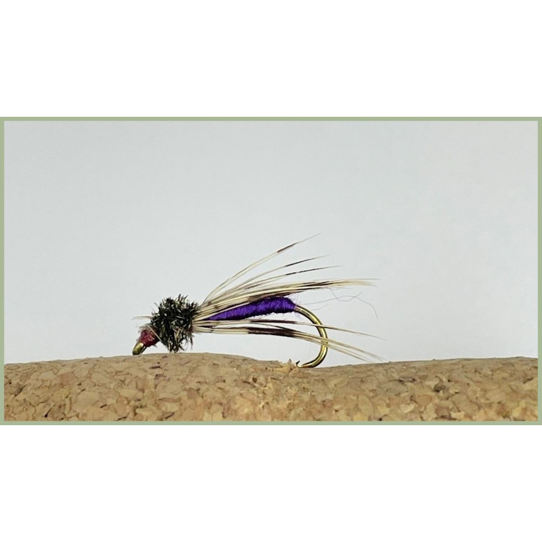 Norther Spider Trout Fly, Purple Peacock - Troutflies UK