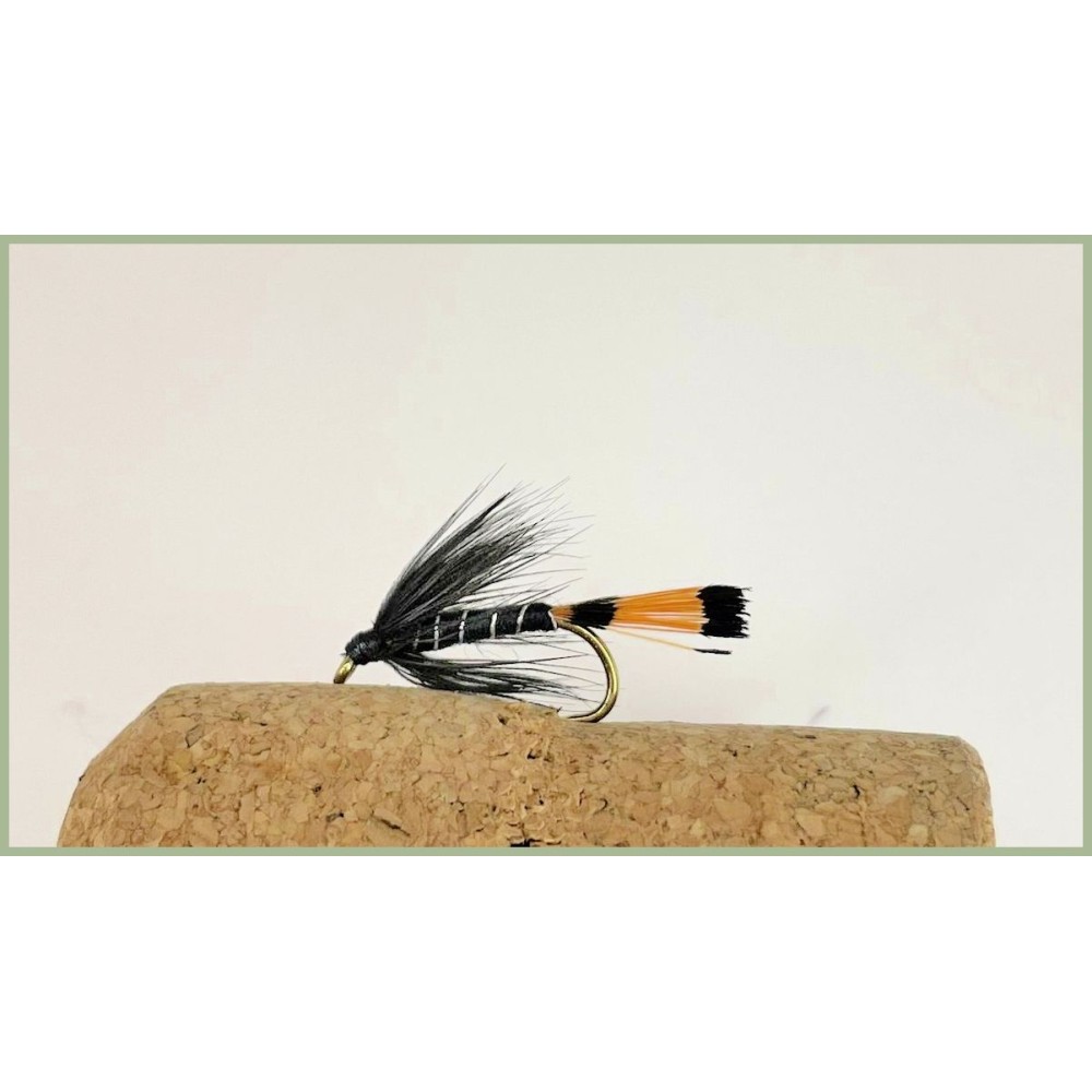 Black Pennell Wet fishing fly Troutflies UK