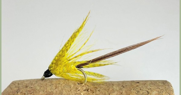 Barbless Gold Dabbler fishing flies loch flies wild brown trout ...