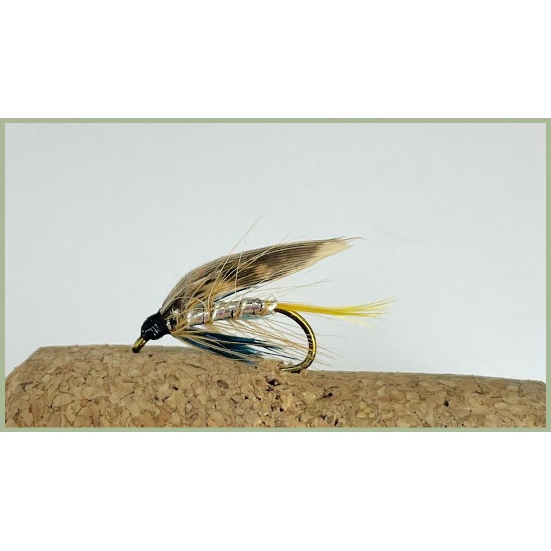 Silver Invicta Wet Fly, fly fishing Troutflies UK