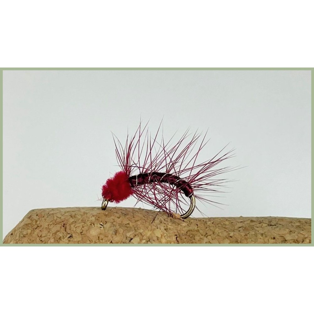 Claret Snatcher fishing flies,black and green, loch fly fishing ...