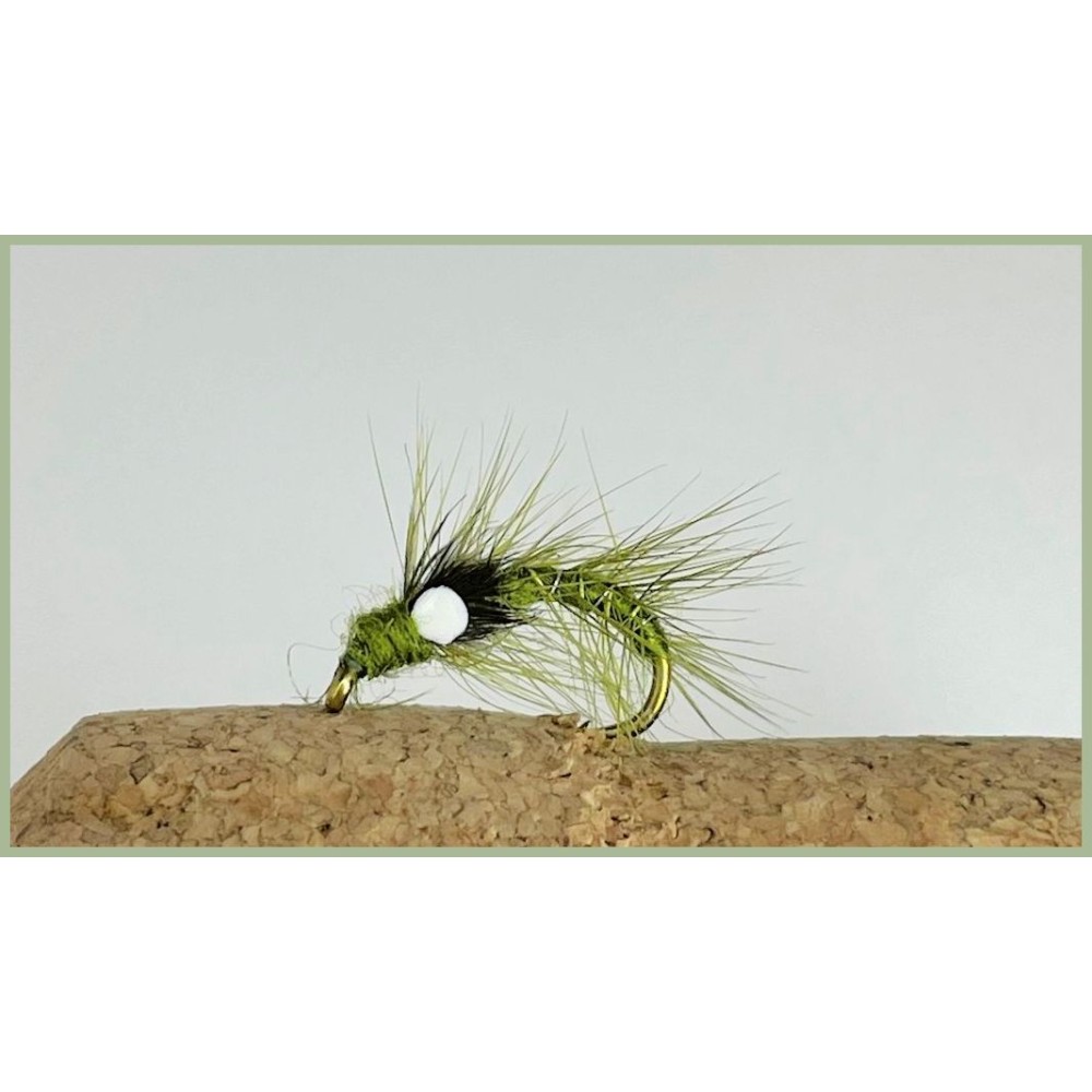 Barbless Snatcher fishing flies,black and green, loch fly fishing ...