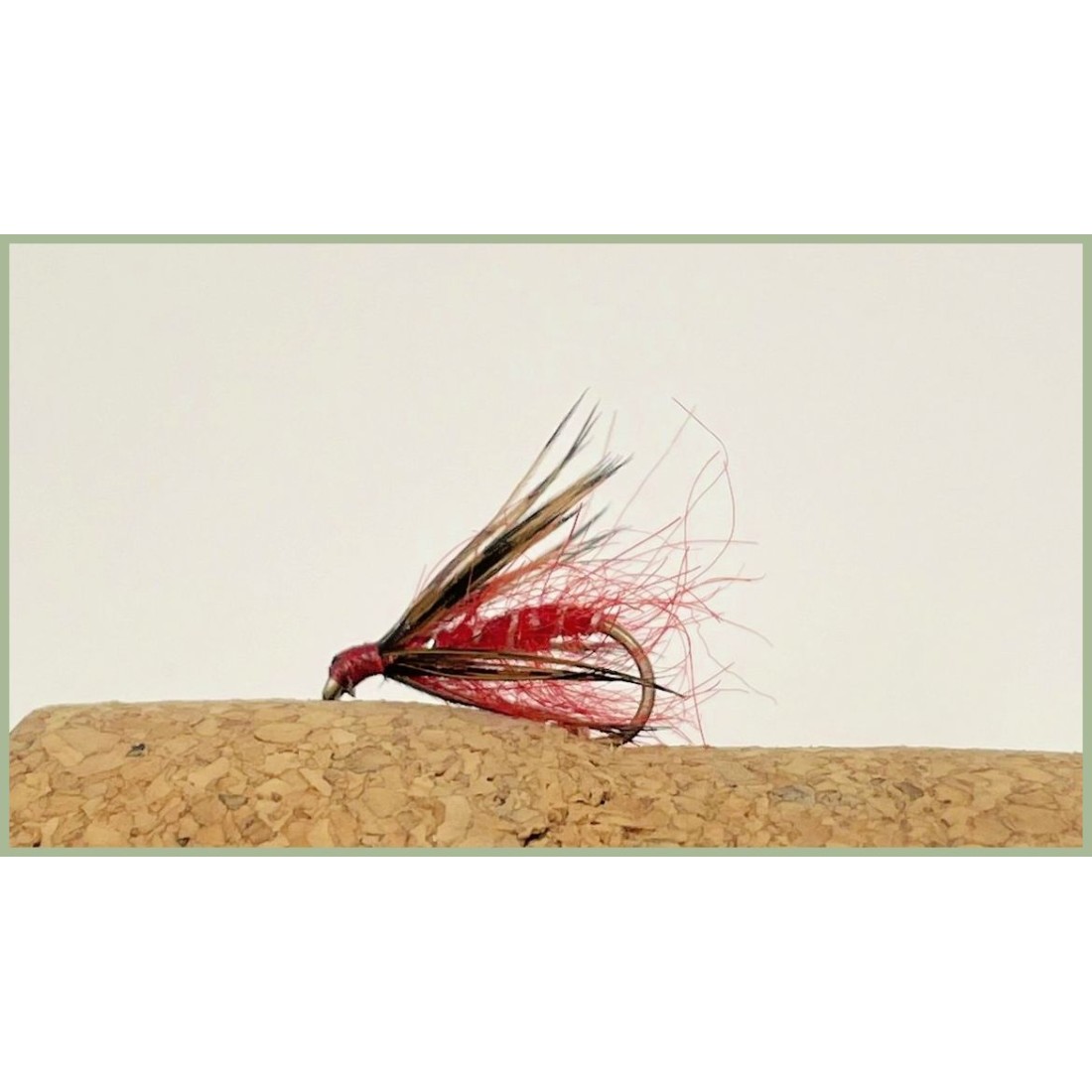 Red bobs bits trout fly - Troutflies UK