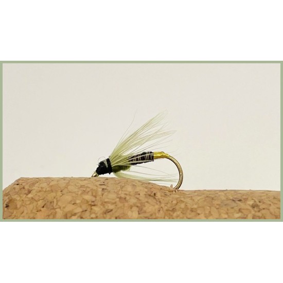 Olive emerger river fly fishing Troutflies UK