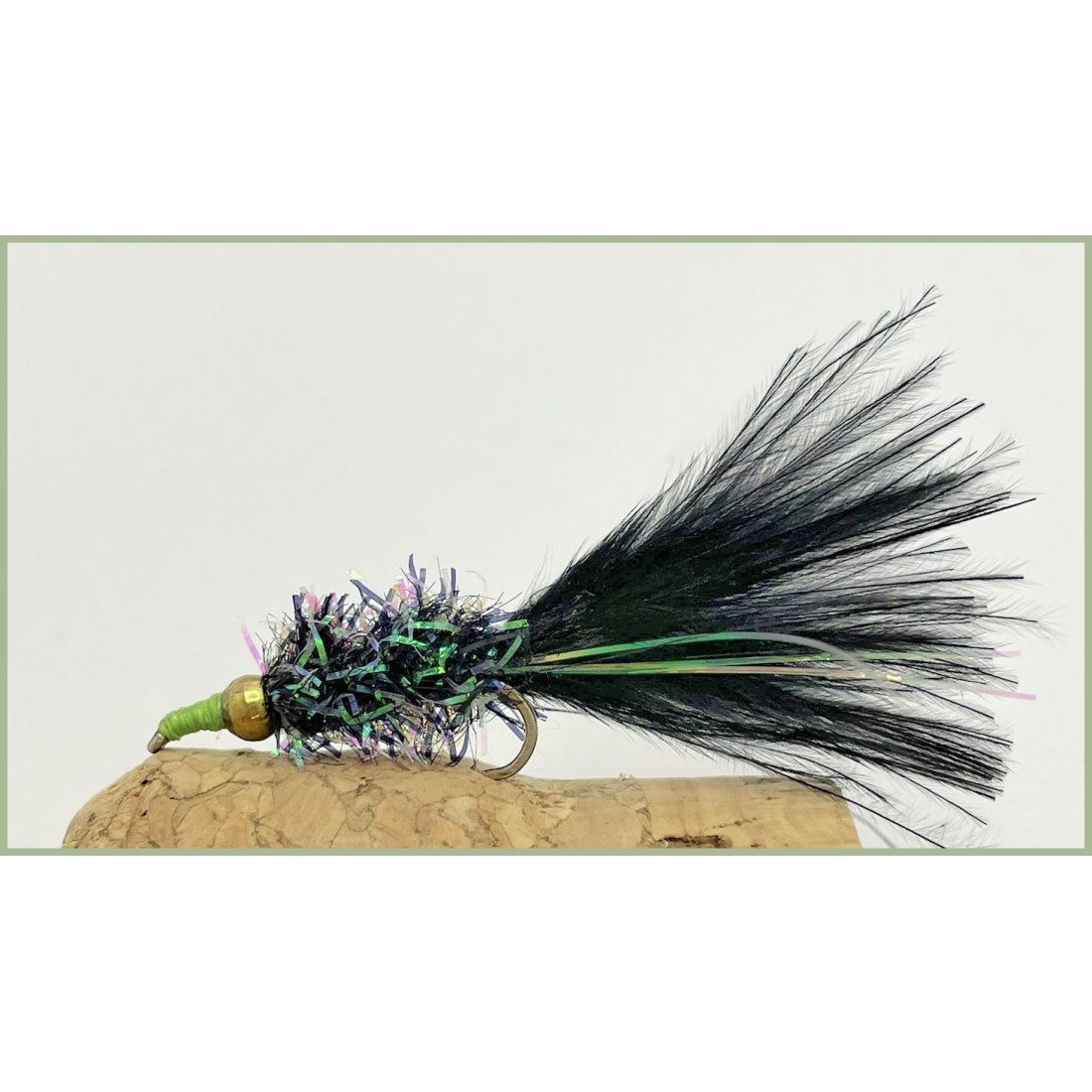 Nomad fishing fly black - Troutflies UK