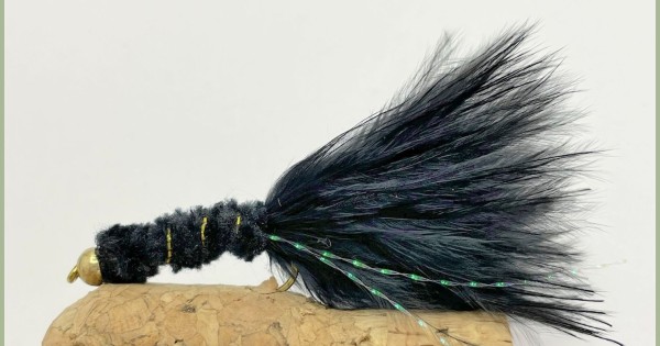 Black Tadpole fly -Troutflies UK