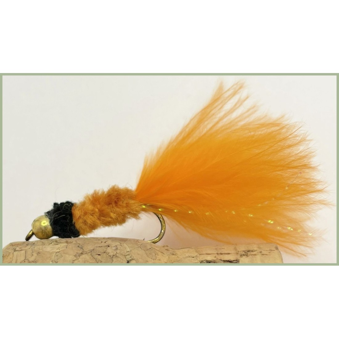Goldhead Orange Tadpole -Troutflies UK