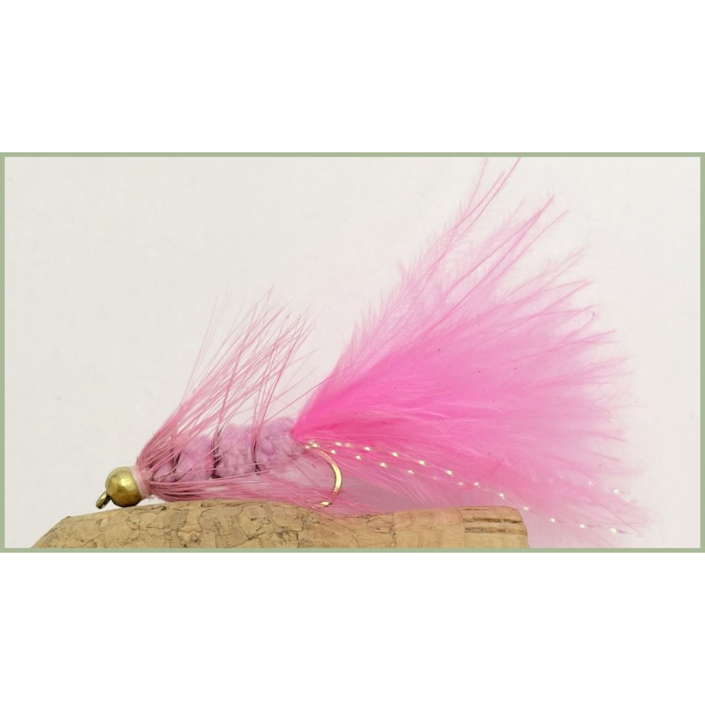 Pink Woolly Bugger - Troutflies UK
